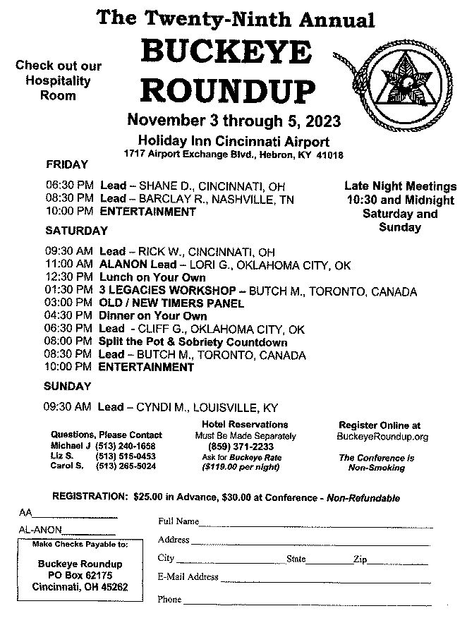 Events – Cincinnati AA